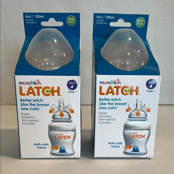 Munchkin | Other | Munchkin Latch Anticolic Baby Bottle Ultra Flexible ...
